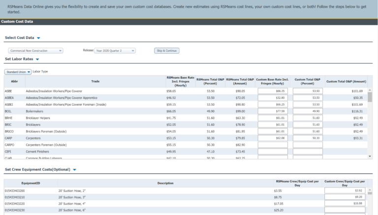 Implementing GAO Best Practices for Cost Estimating with RSMeans Data ...