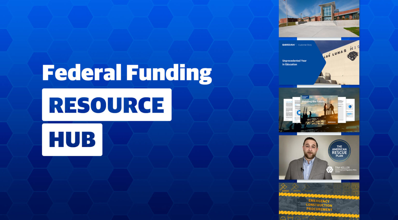 Federal Funding for State and Local Governments Resource Hub | Gordian