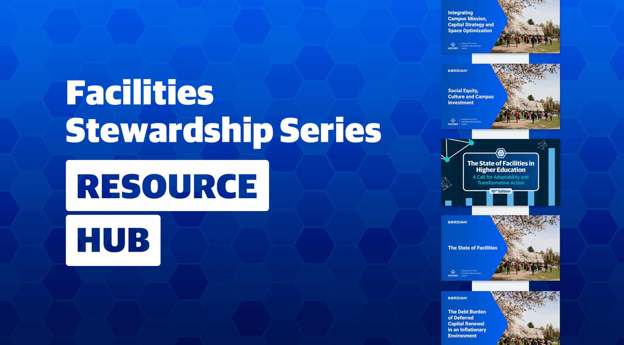 Facilities Stewardship Series Resource Hub | Gordian