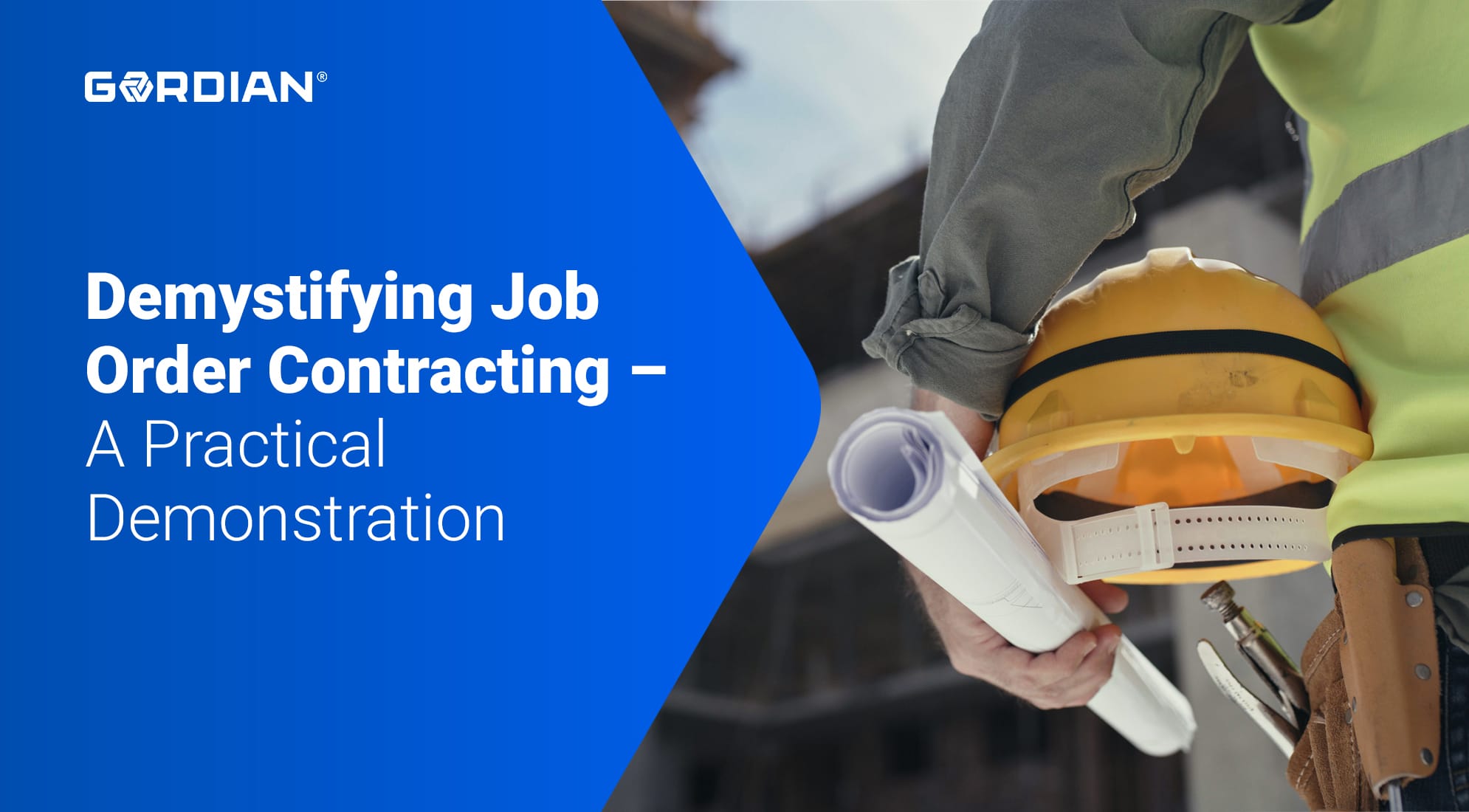 Demystifying Job Order Contracting – A Practical Demonstration | Gordian